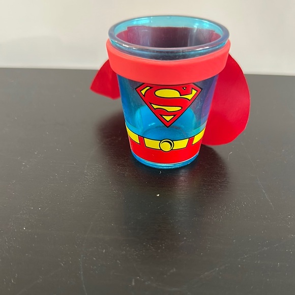 DC Comics | Party Supplies | Superman Shot Glass With Red Cape | Poshmark